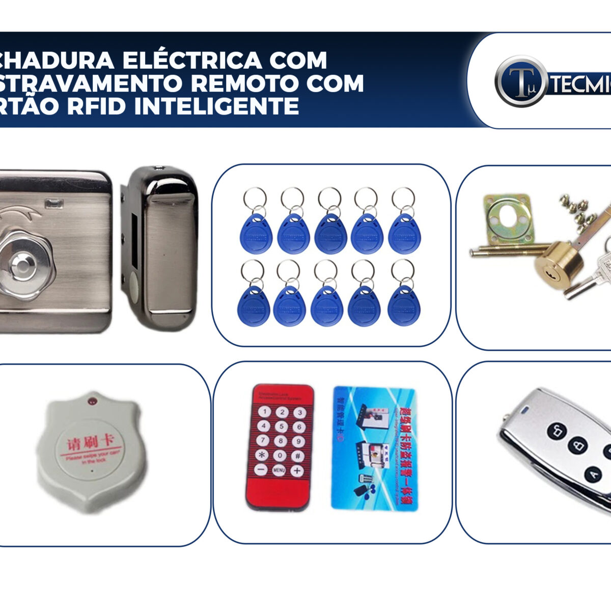 Fechadura Electrica Para Porta – TECMICRO ANGOLA